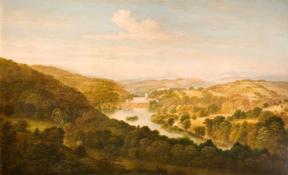 Pedir Reproducciones De Arte Trentham Hall, 1862 de Henry Lark I Pratt ...