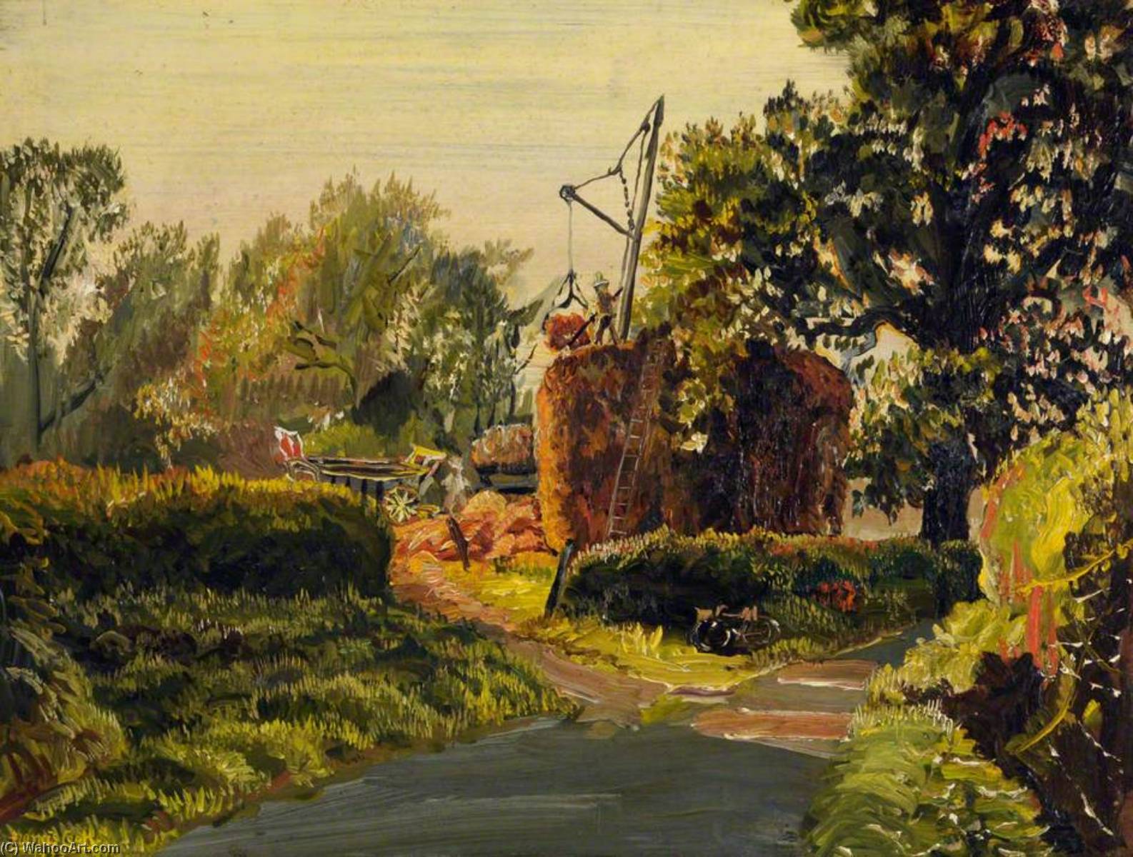 Comprar Reproducciones De Arte Del Museo Haymaking, Somerset, 1939 de ...