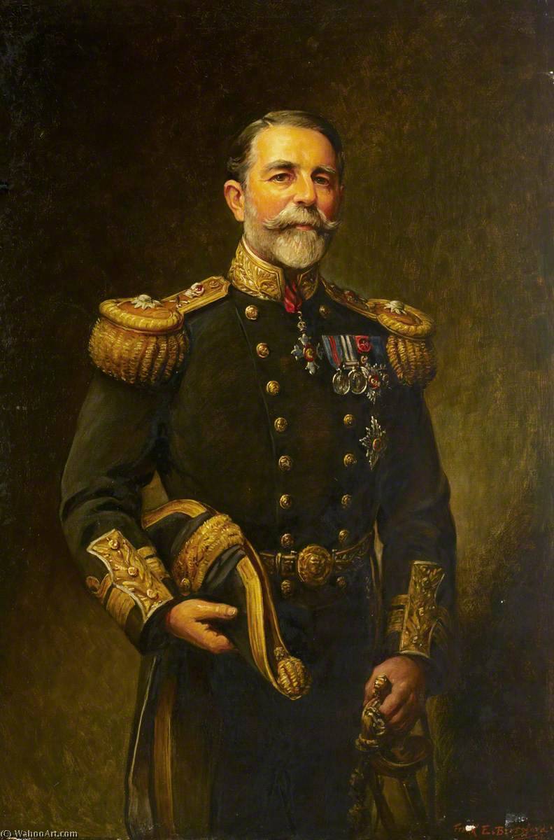 Paintings Reproductions Rear Admiral Sir Edward Inglefield (1861–1945 ...