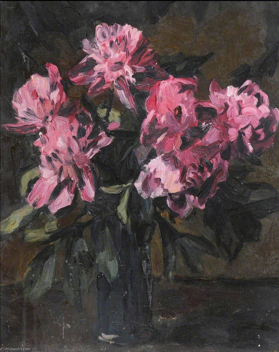 Artwork Replica Peonies by Evan Walters (1892-1951) | WahooArt.com