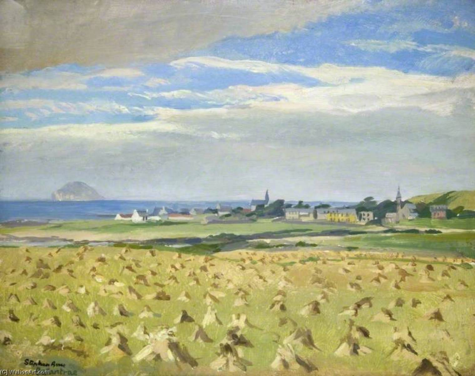 Reproductions De Peintures Ballantrae de Stephen Bone (Inspiré par ...