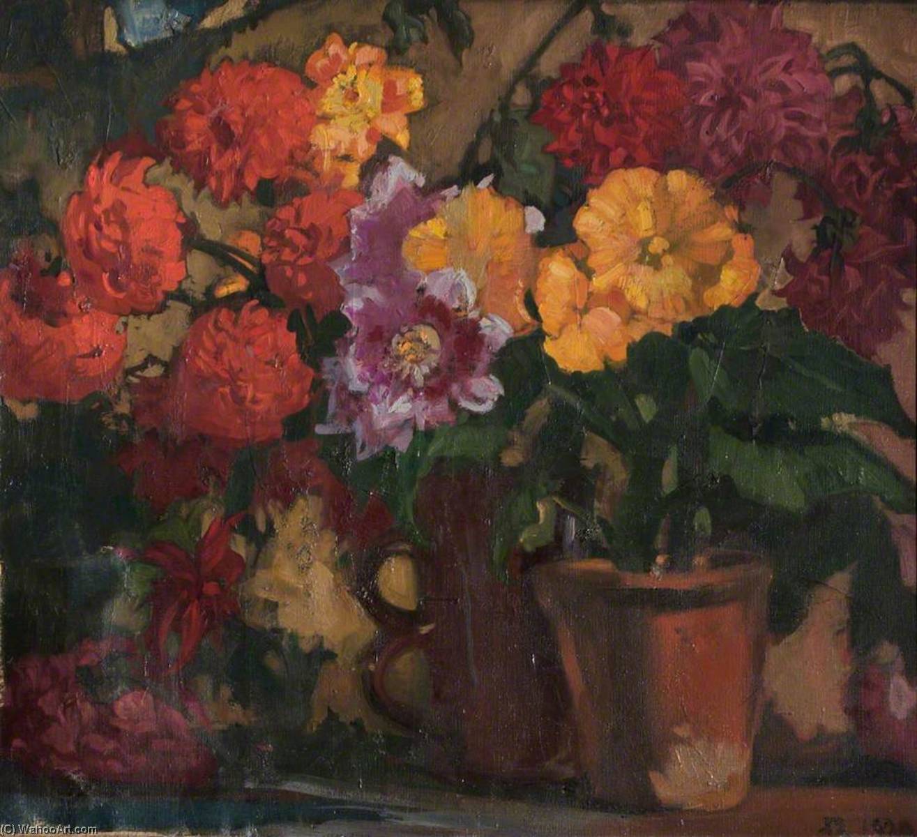 Begonias, 1920 de Frank William Brangwyn Frank William Brangwyn ...