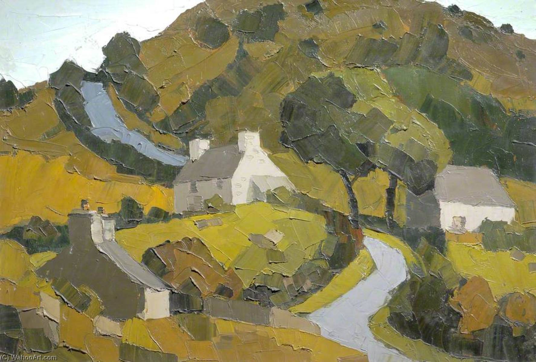 Allt Corn Yd, Llanddona by John Kyffin Williams (1918-2006, United ...