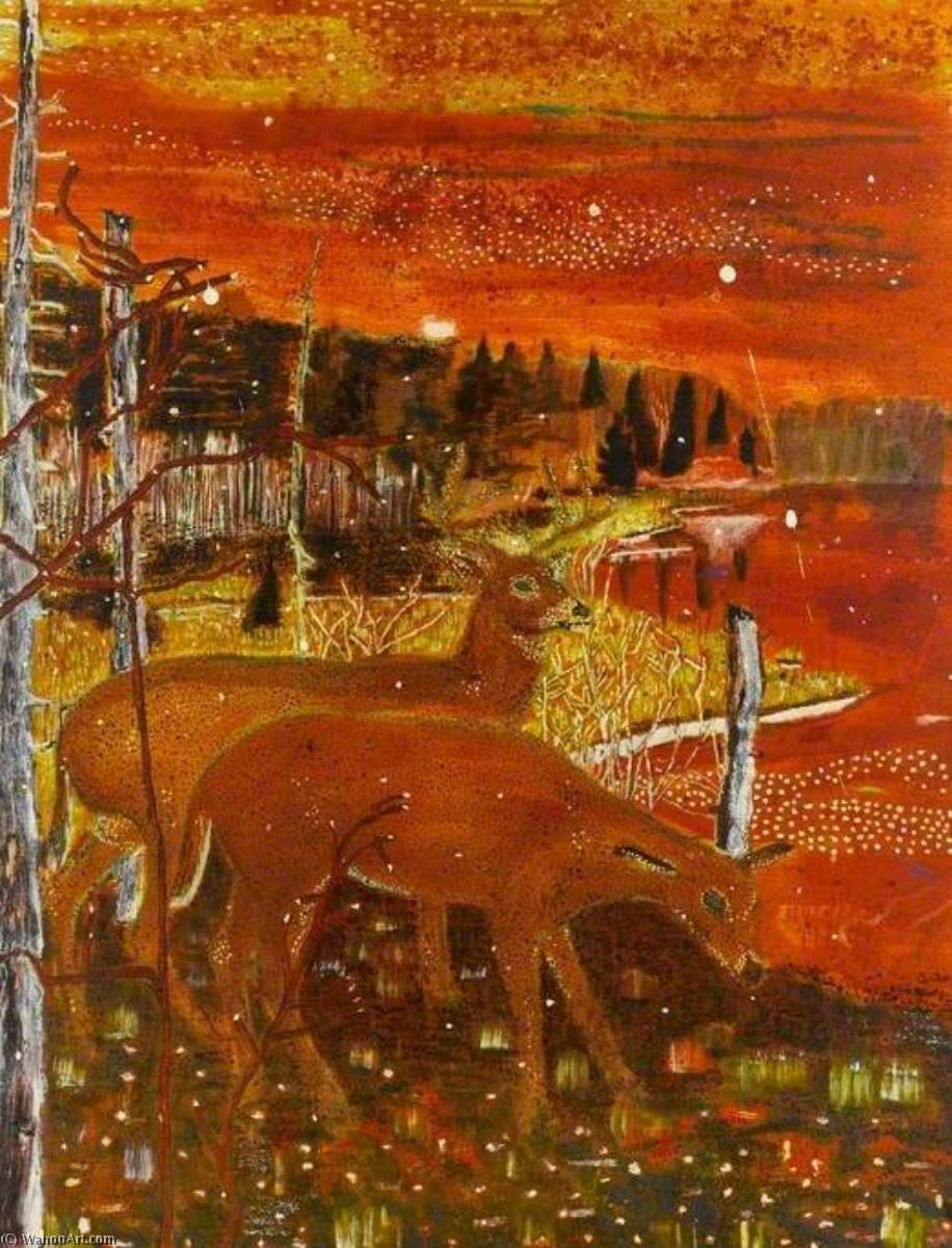 Cerveza roja, 1990 de Peter Doig Peter Doig | WahooArt.com