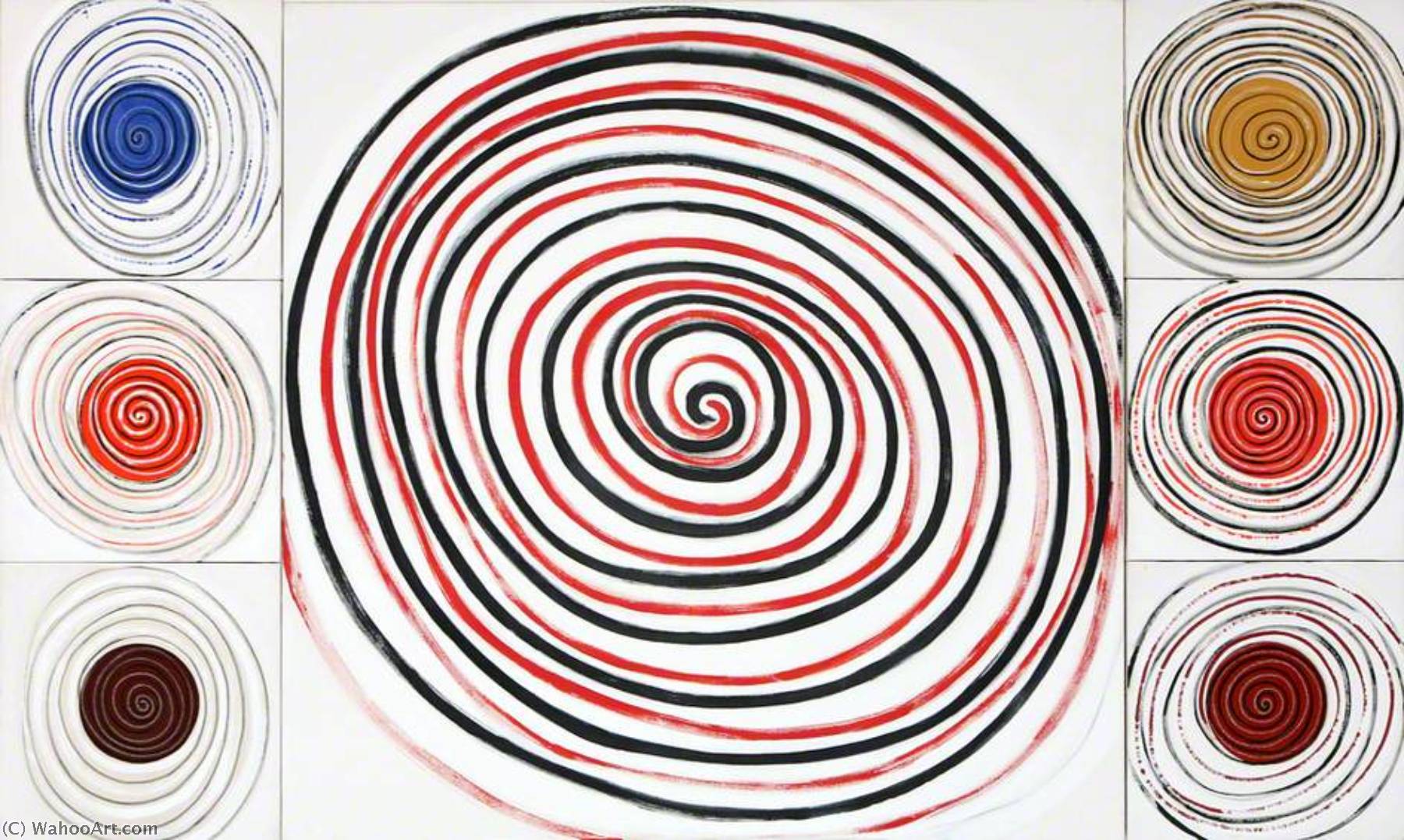 Spirales, 2000 de Sir Terry Frost (1915-2003) Sir Terry Frost ...