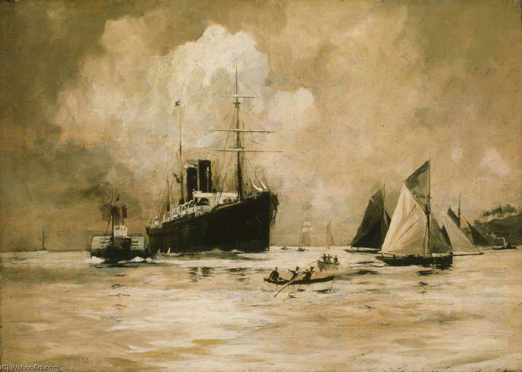 Bestellen Kunstreproduktionen A P O Liner von Charles Pears (Inspiriert ...