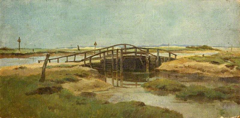 Museu De Reproduções De Arte Uma ponte em Blakeney, 1909 por Charles ...