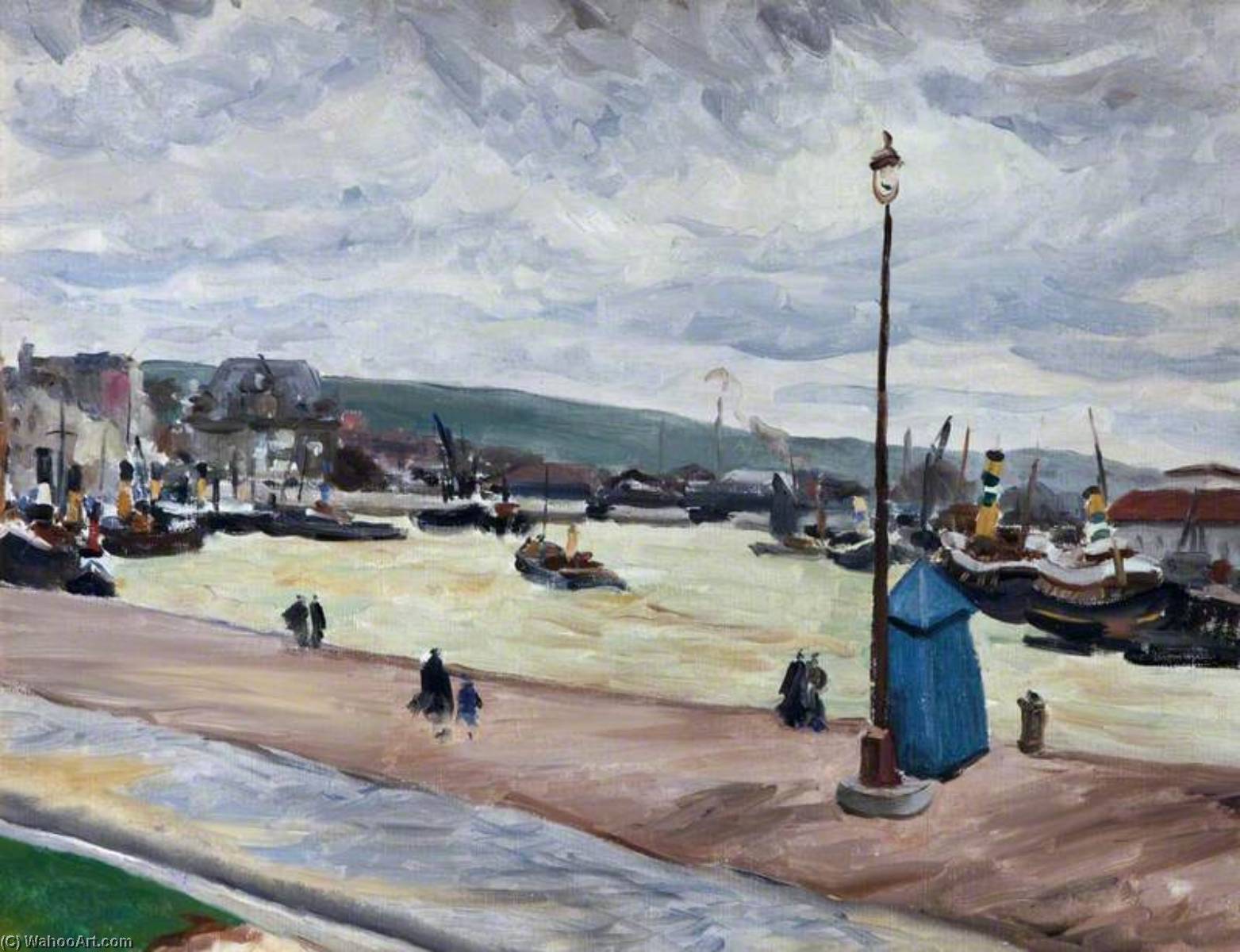 Purchase Oil Painting Replica Boulogne, 1926 by Paul Lucien Maze ...