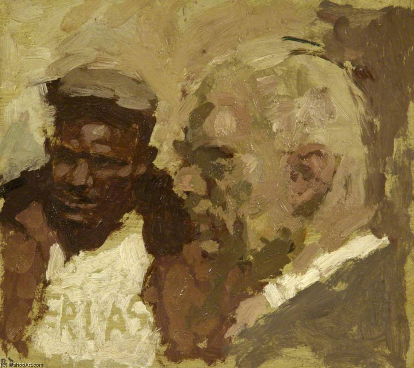 Floyd Patterson by Bernard Dunstan (1920-2017, United Kingdom) Bernard ...