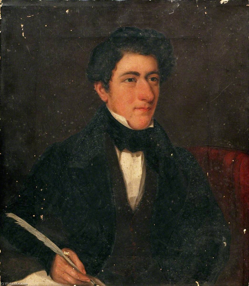 Art Reproductions Benjamin Roos of Parys, 1841 by William Roos (1808 ...