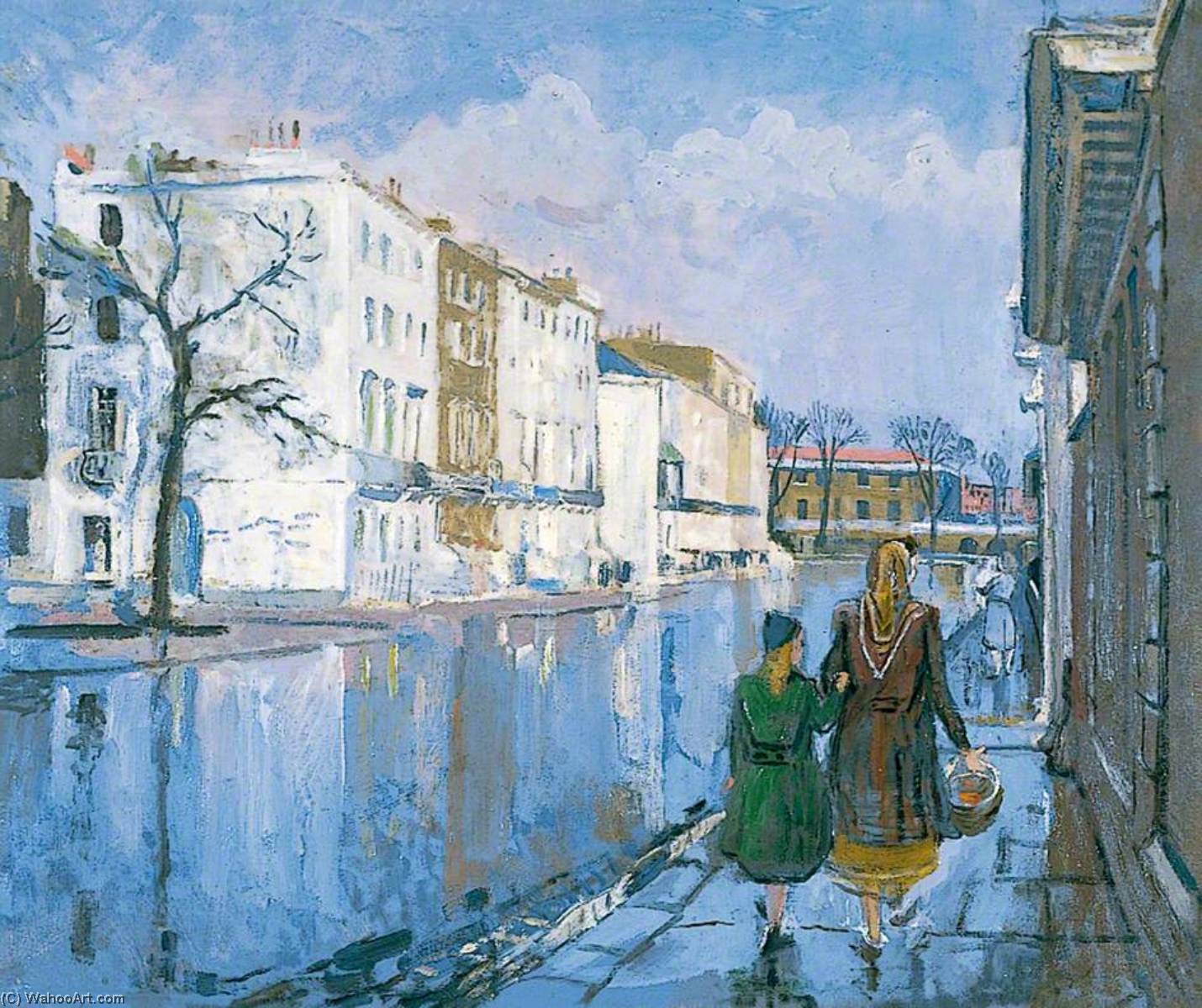 Oil Painting Replica St Leonard`s Terrace by Rodney Joseph Burn ...