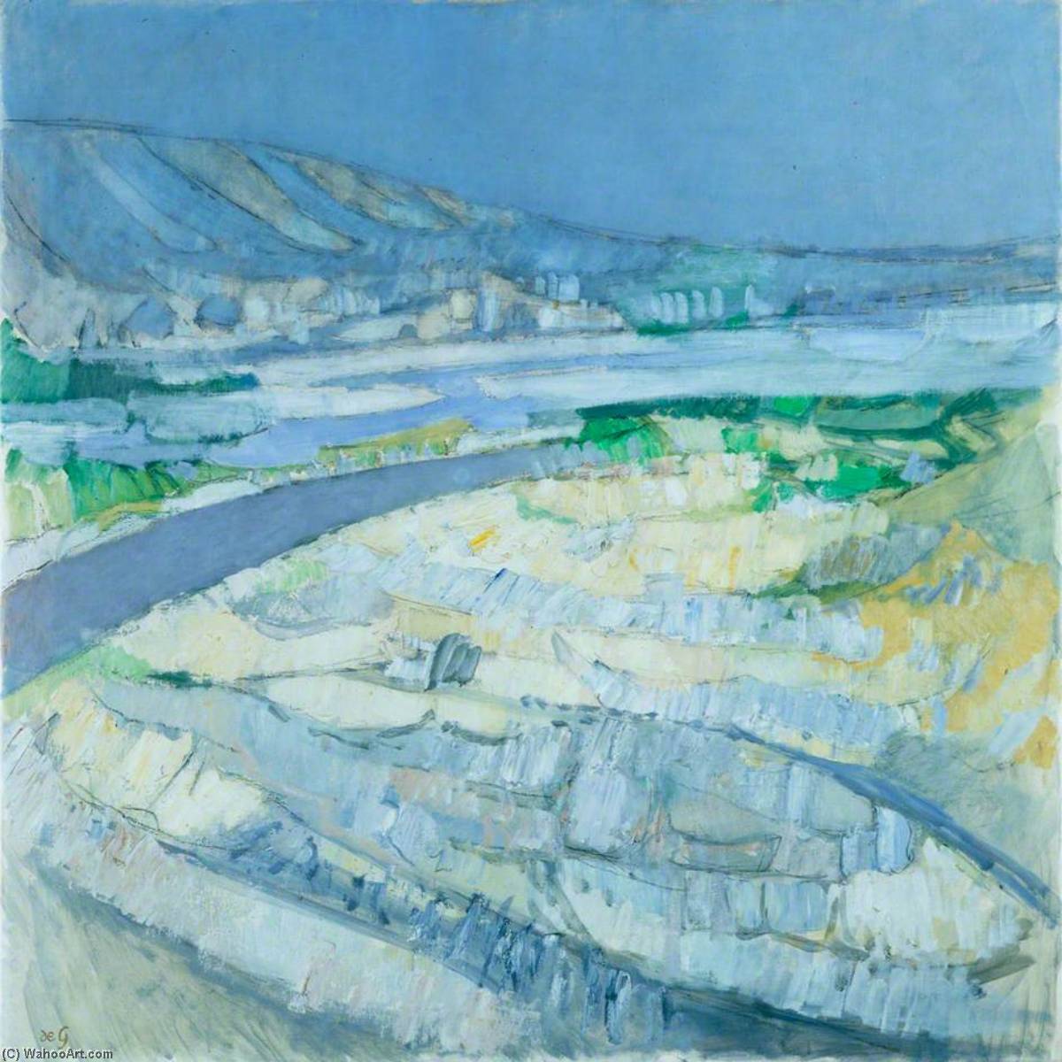 Artwork Replica Var Valley I by Roger De Grey (Inspired By) (1918-1995 ...