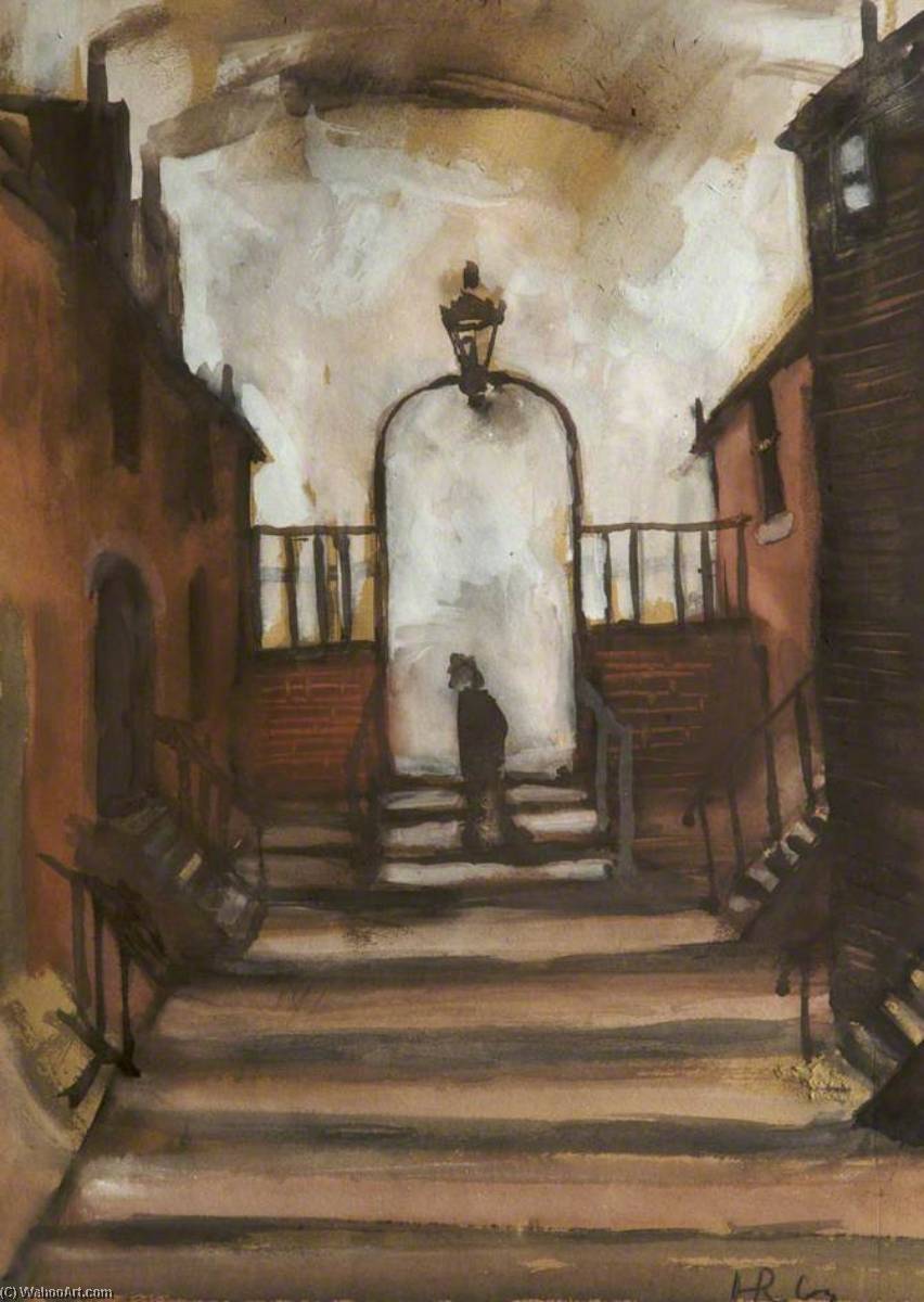 Reproductions De Peintures North Street de Harold Riley (Inspiré par ...