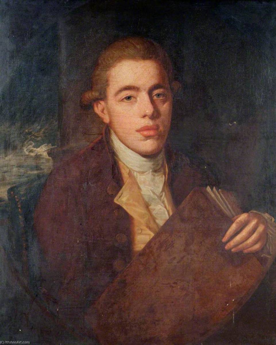 Order Artwork Replica William Hayley (1745–1820) by James Millar (1735 ...