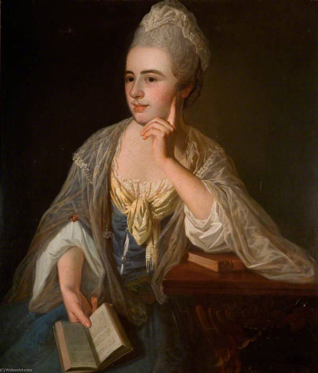 Artwork Replica Mrs Esther Day by James Millar (1735-1805) | WahooArt.com