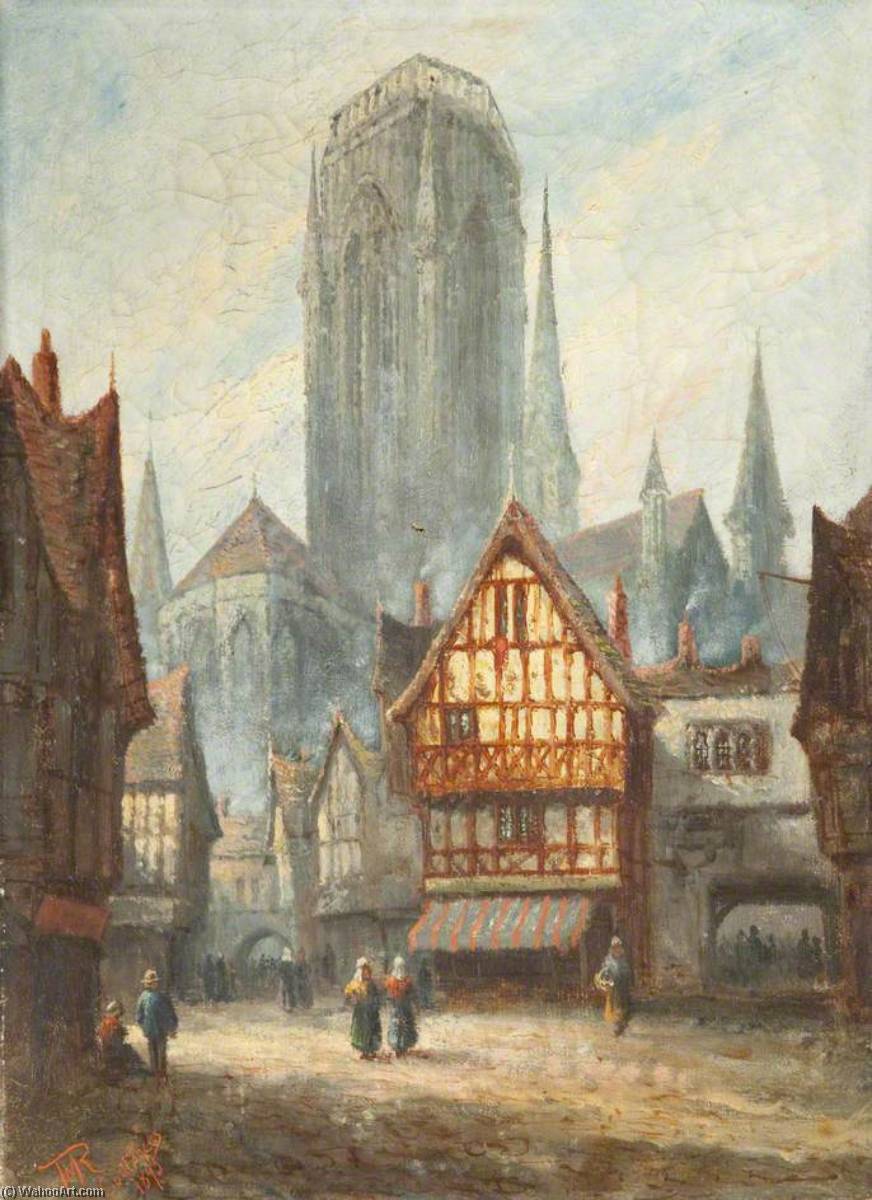 Get Art Reproductions Coutances, 1895 by Thomas Matthews Rooke (1842 ...