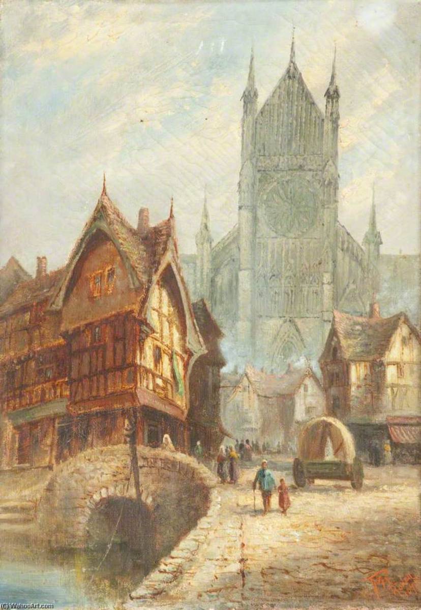 Reproductions D'art De Musée Rouen, 1895 de Thomas Matthews Rooke (1842 ...