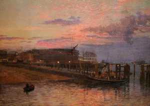Museum Art Reproductions The Hard, Gosport by Martin Snape (1852-1930 ...