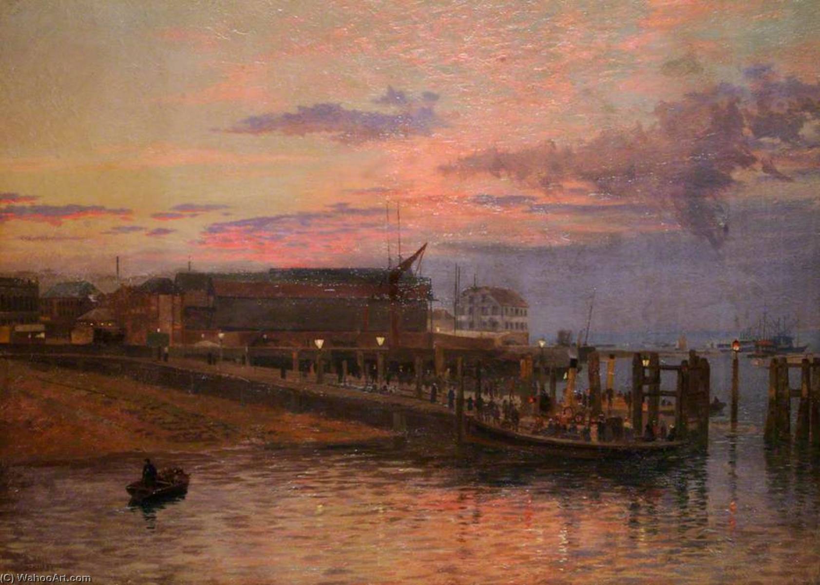 Museum Art Reproductions The Hard, Gosport by Martin Snape (1852-1930 ...