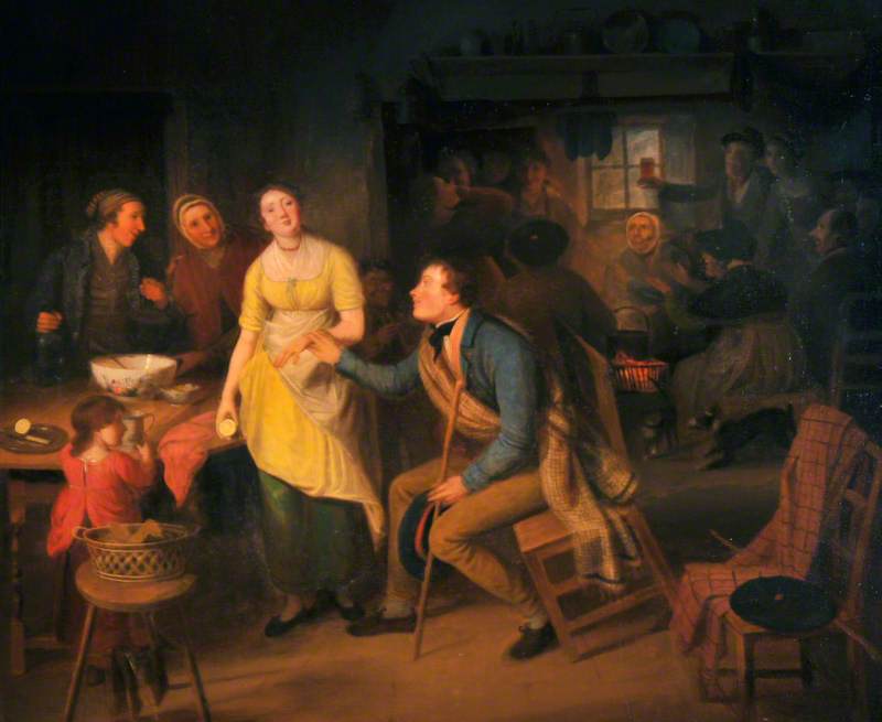 Buy Museum Art Reproductions Poosie Nansie`s Inn, 1820 by Alexander ...