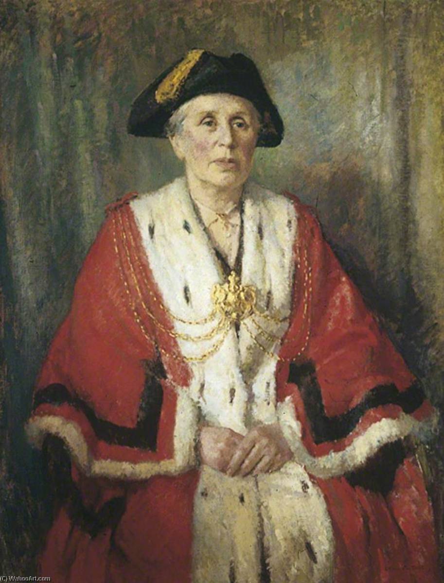 Get Paintings Reproductions Miss J. B. Kitson, JP, Lord Mayor of Leeds ...