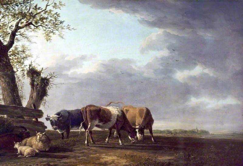Art Reproductions Cattle by Paulus Potter (1625-1654, Netherlands ...