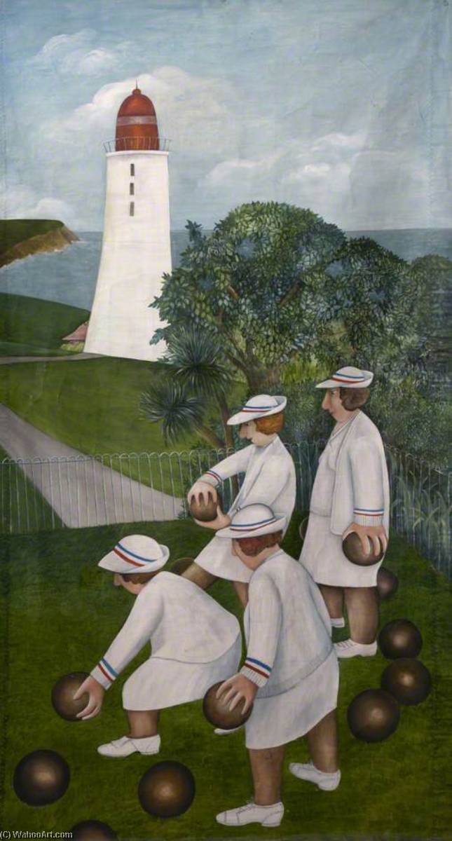 Bowlers off the Hoe by Beryl Cook (1926-2008, United Kingdom) Beryl ...