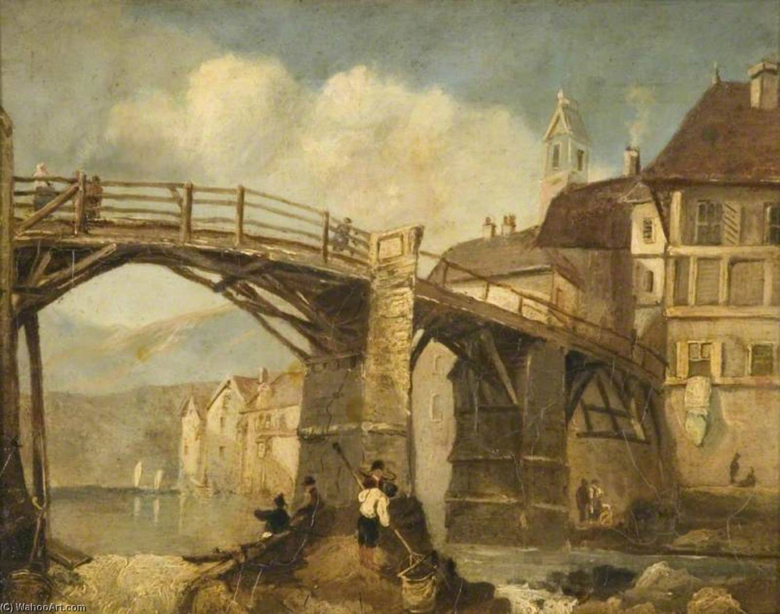 Stampe Di Qualità Del Museo Ponte Vecchio di George Balmer (1806-1846 ...