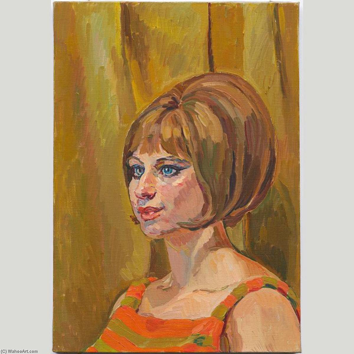 Reproduções De Belas Artes Barbra Streisand, 1964 por Henry Koerner ...