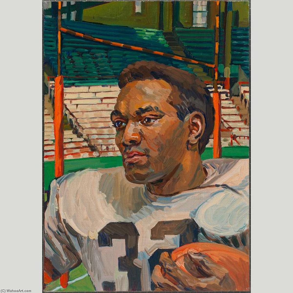 Order Artwork Replica Jim Brown, 1965 by Henry Koerner (Inspired By ...