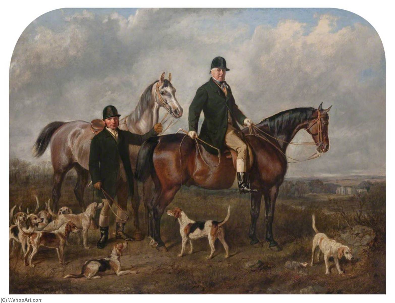 Museumsqualität Prints John Hay, Esq., von Letham Grange, 1862 von ...