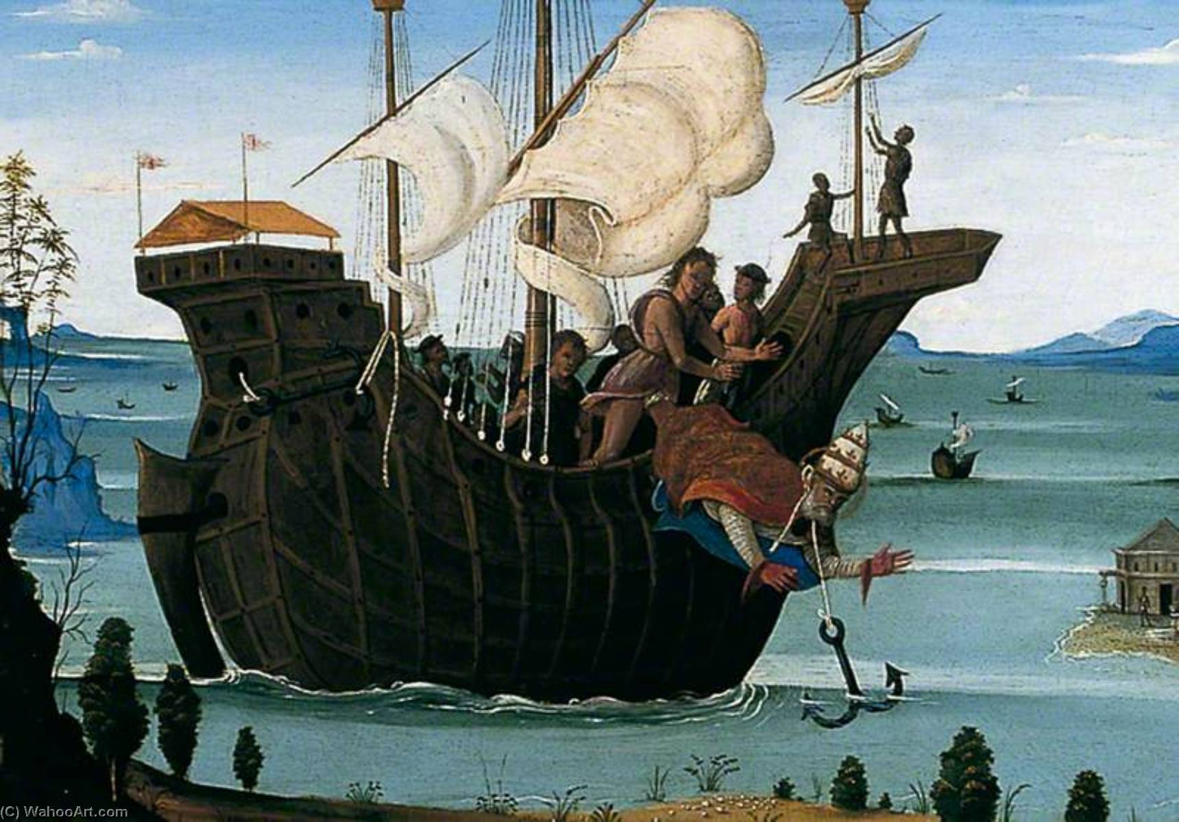 Art Reproductions The Martyrdom of St Clement, 1505 by Bernardino ...