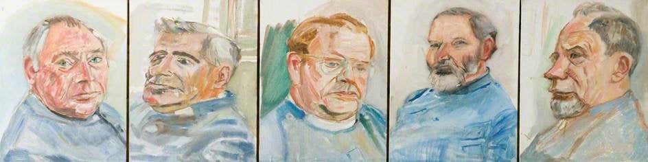 The Dean and Chapter Meeting in the Martha and Mary Room by Timothy ...