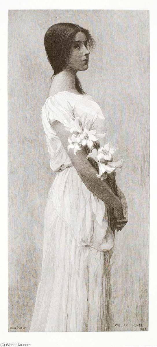 Puridade, 1892 por Henry Wolf (1925-2005, Austria) Henry Wolf ...