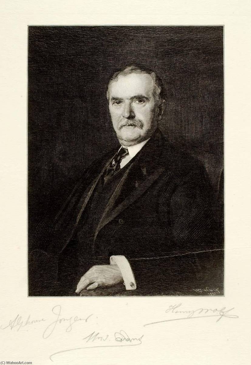 William Thomas Evans, 1903 de Henry Wolf (1925-2005, Austria) Henry ...