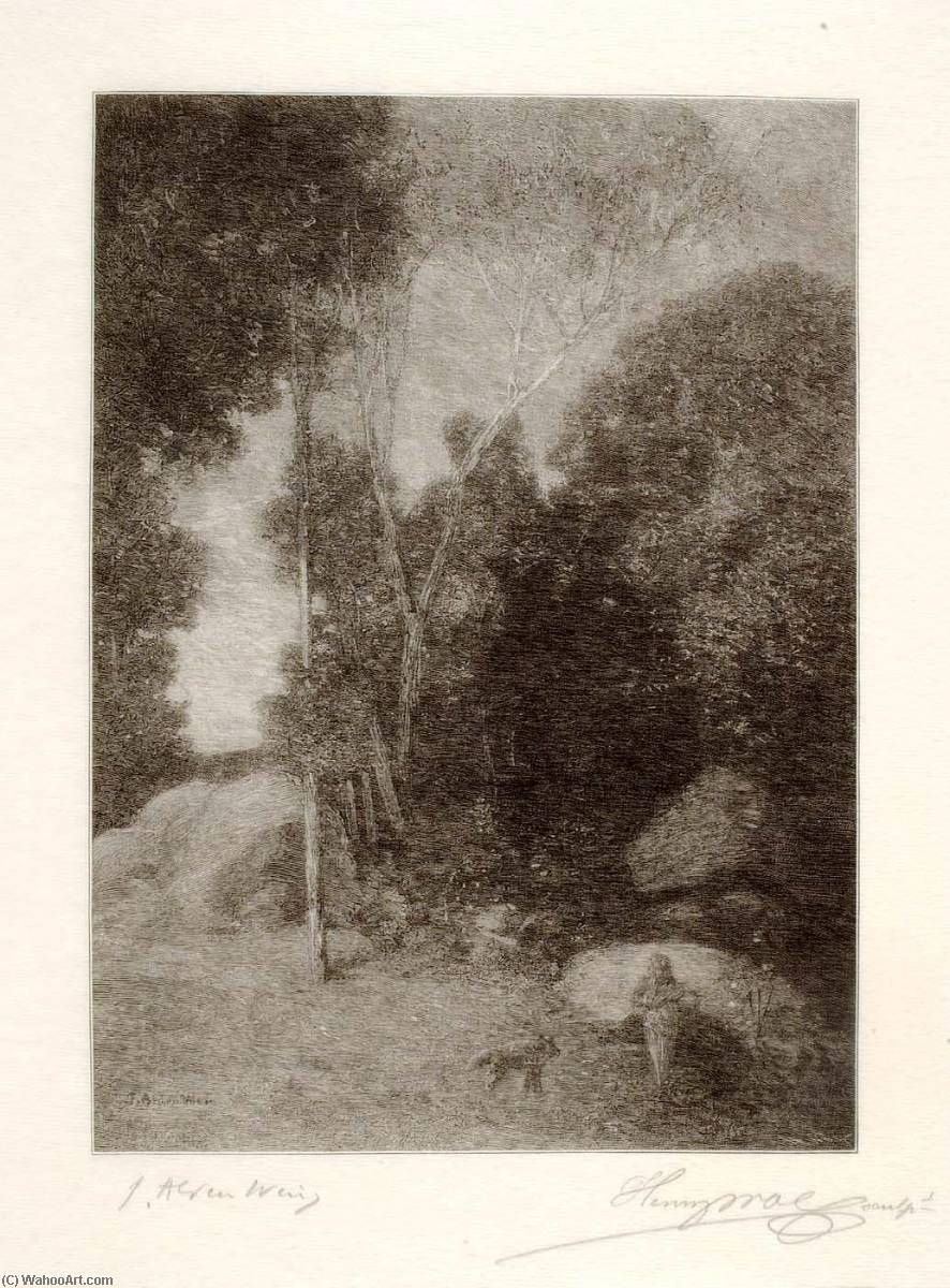 Pan and the Wolf, 1909 by Henry Wolf (1925-2005, Austria) Henry Wolf ...