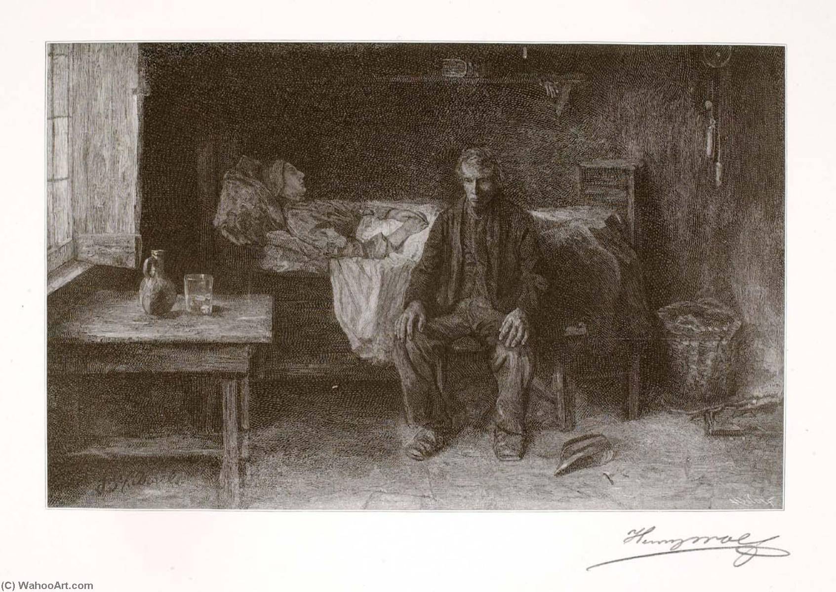 Solo en el mundo, 1894 de Henry Wolf (1925-2005, Austria) Henry Wolf ...