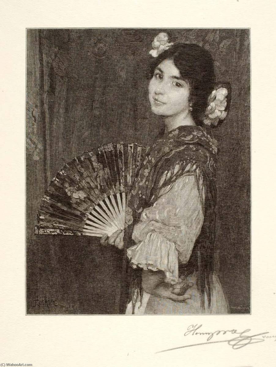 Mercedes, 1910 de Henry Wolf (1925-2005, Austria) Henry Wolf | WahooArt.com