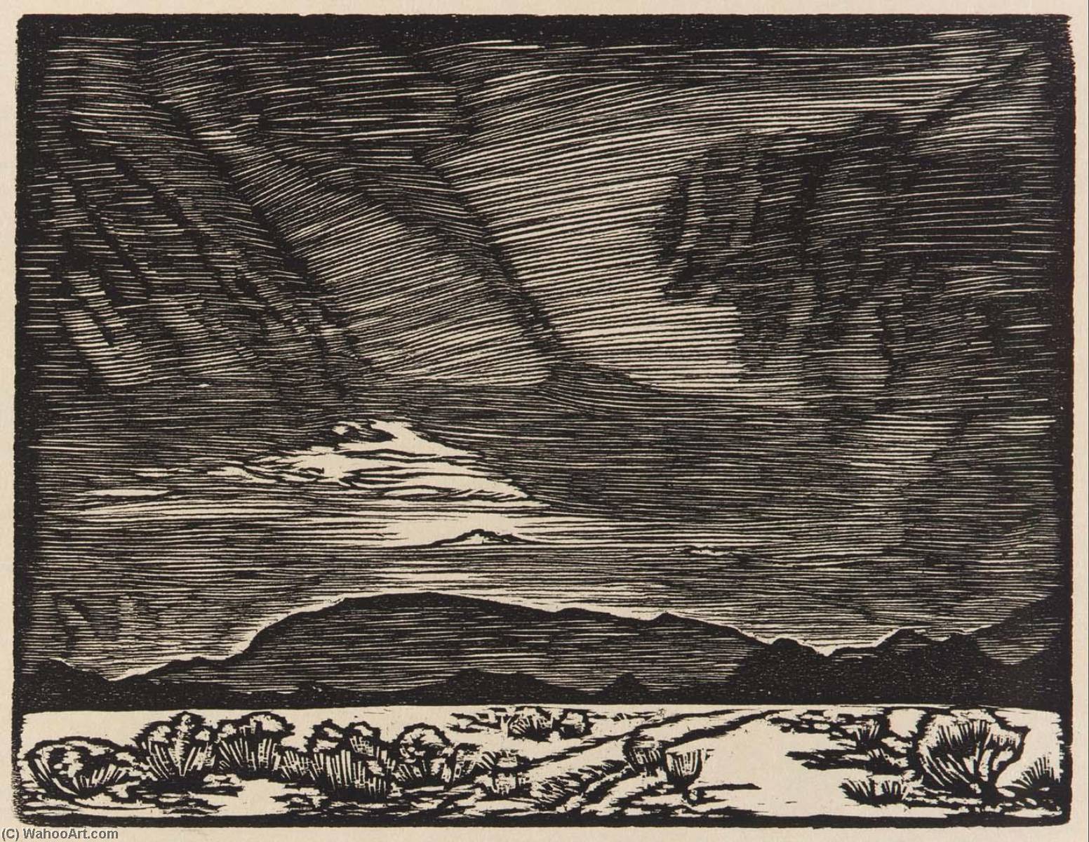 Buy Museum Art Reproductions The Desert, 1926 by Howard Cook (Inspired ...