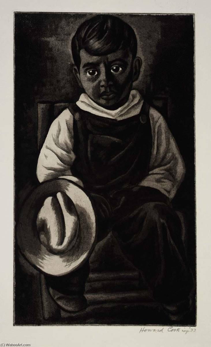 Museumsqualität Prints Pedro, 1933 von Howard Cook (Inspiriert von ...