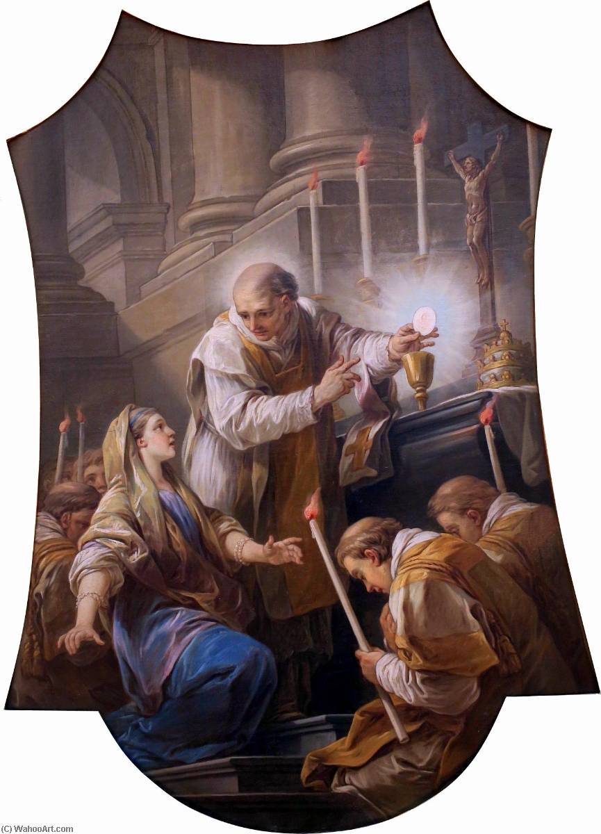 Order Artwork Replica The Mass of Saint Gregory the miracle of the host ...