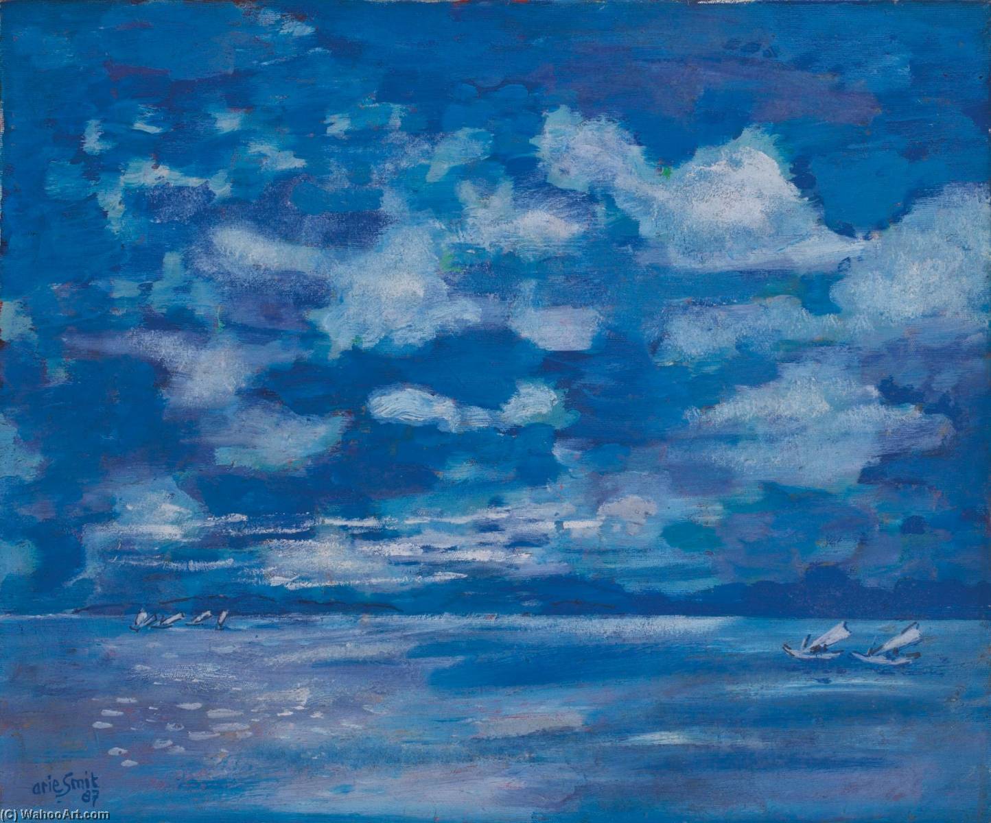 Blue Sea North Coast, Bali by Arie Smit (1916-2016) Arie Smit ...