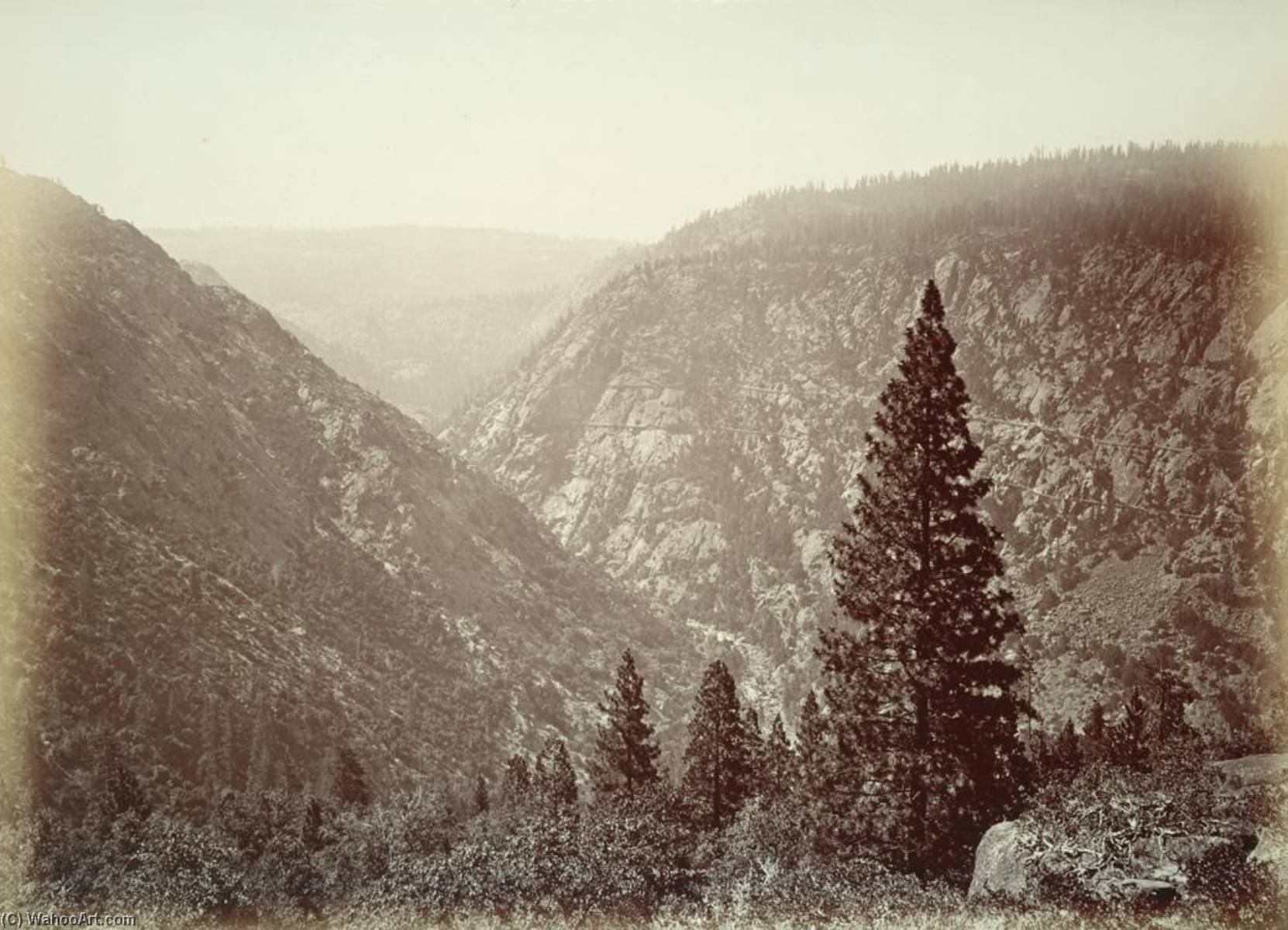 Oil Painting Replica , 1883 by Carleton Watkins (1829-1916) | WahooArt.com