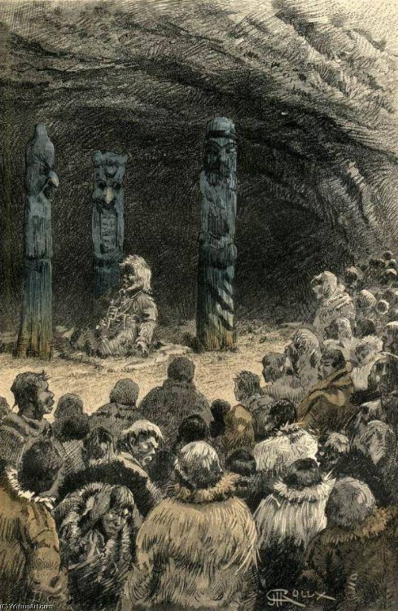 Museum Art Reproductions , 1890 by George Roux (1853-1929) | WahooArt.com