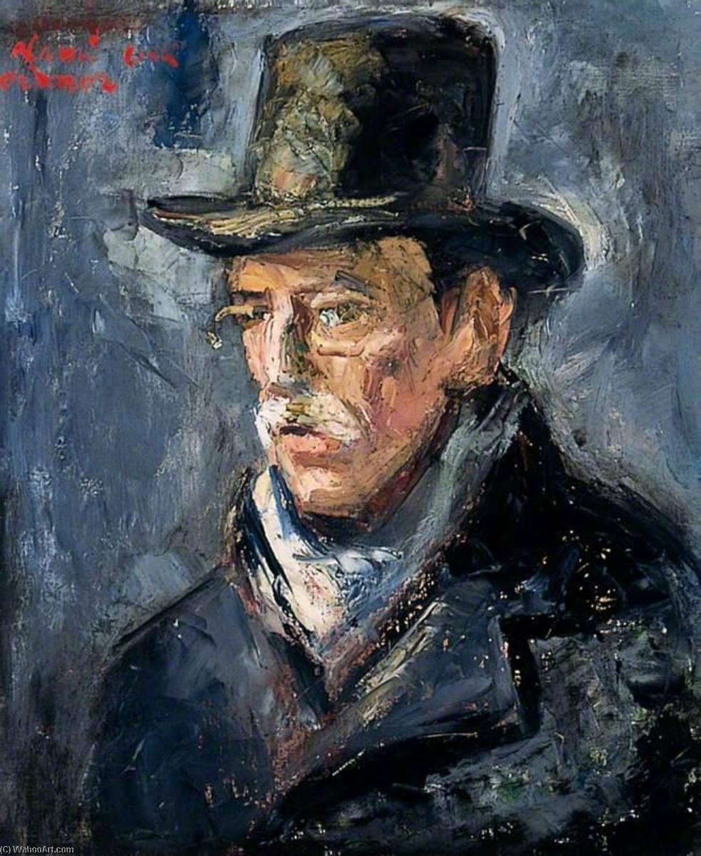 Reproducciones De Arte Del Museo Retrato de cabeza y hombros, 1910 de Roderic O'connor (1860 ...