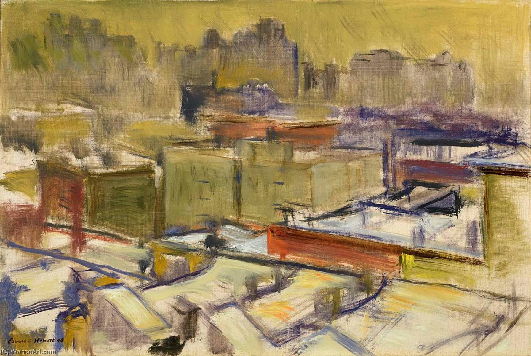 Compre Museu De Reproduções De Arte Towers and Tenements, Nova Iorque ...