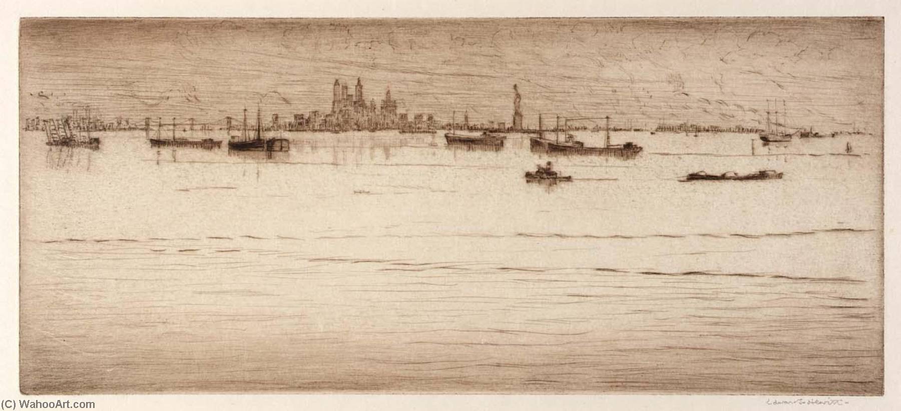 Reproduções De Pinturas Porto 6 Liberdade por Edward S Hewitt ...