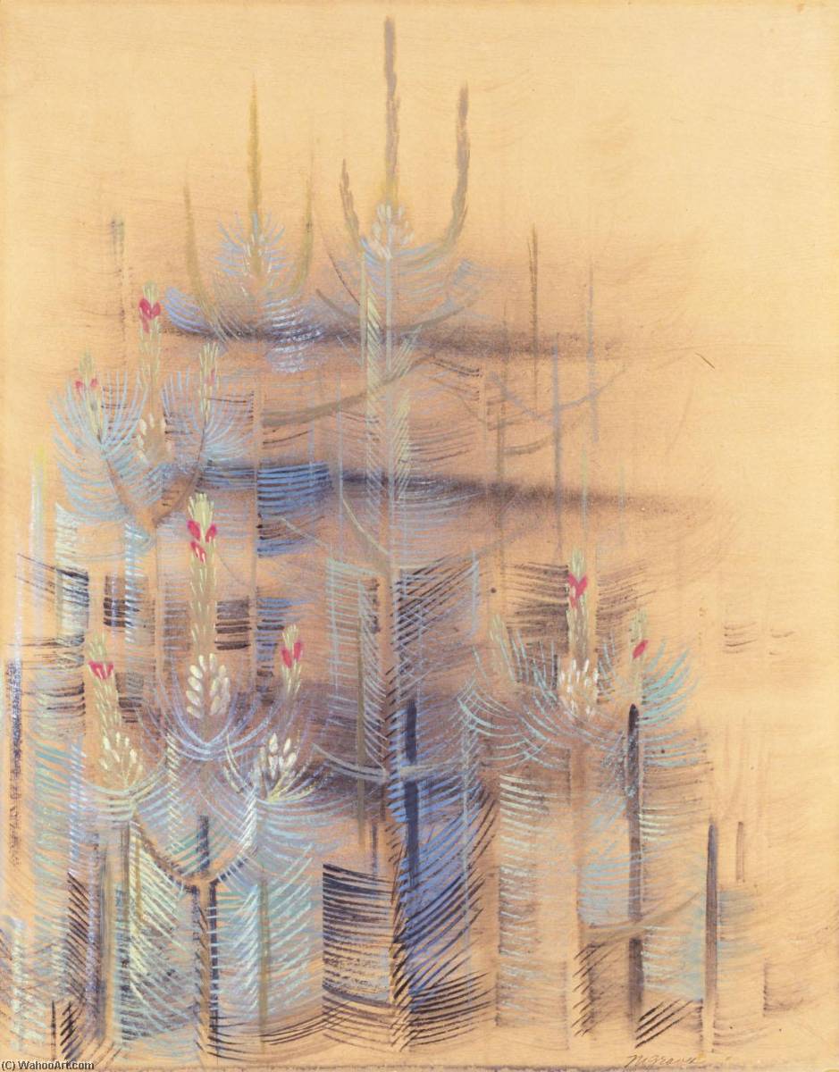 Oregon, from the United States Series, 1948 by Morris Graves (1910-2001 ...