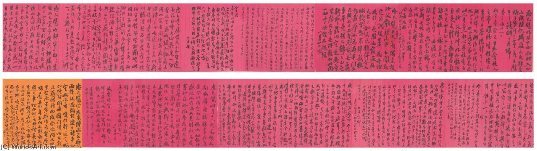 Museum Art Reproductions COLLECTION OF LETTERS by Weng Tonghe (1830 ...