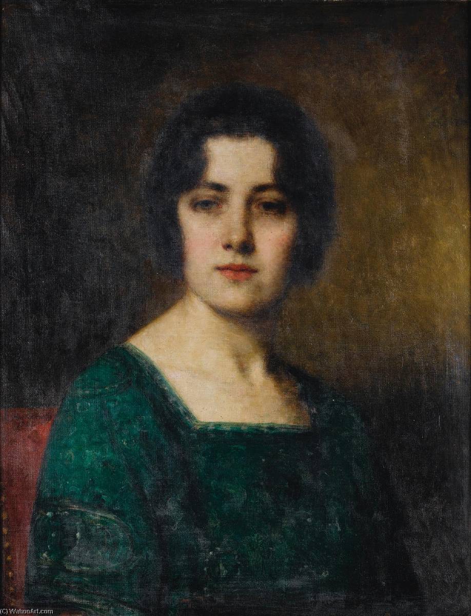 Reproductions D'art Portrait de Madame Ferette de Alexei Alexeievich ...